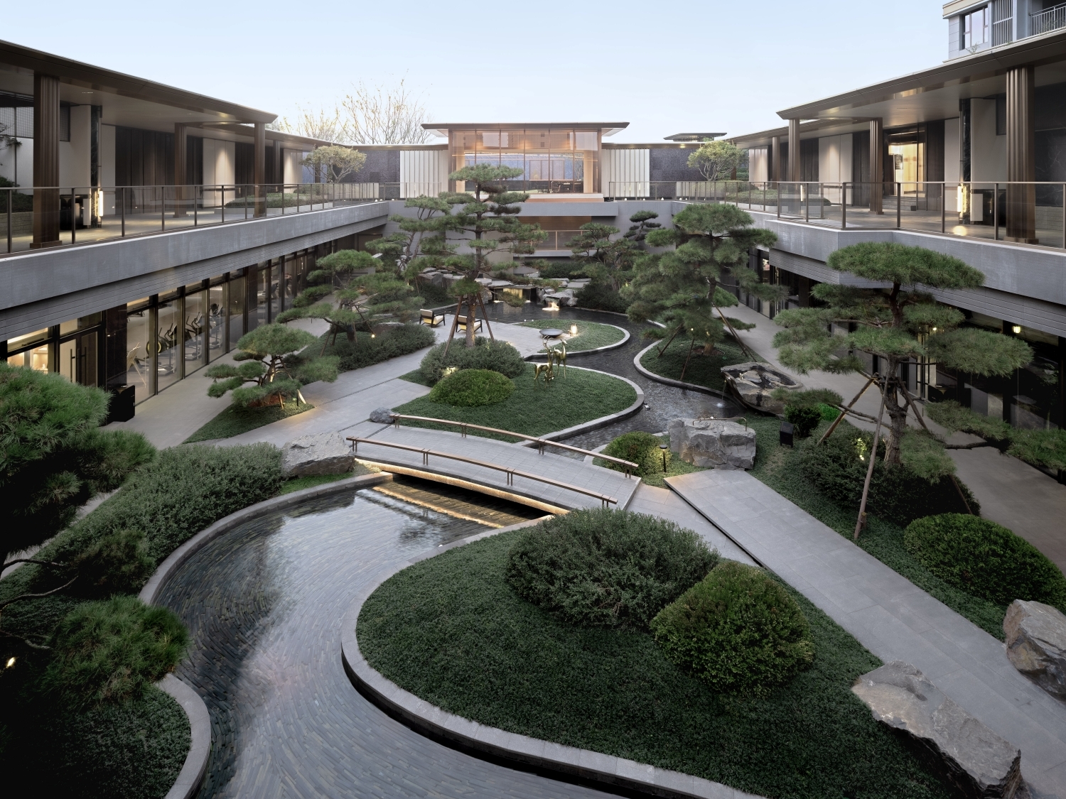 London Design Awards | Residential Landscape Sanfa Jiangshan Fu...