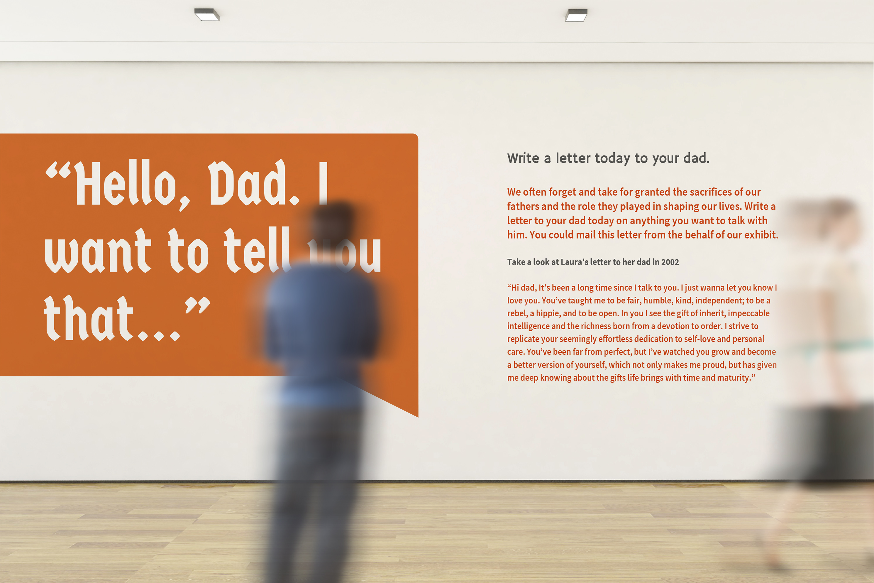 London Design Awards | Communication Design / Other__ Hello, Dad...